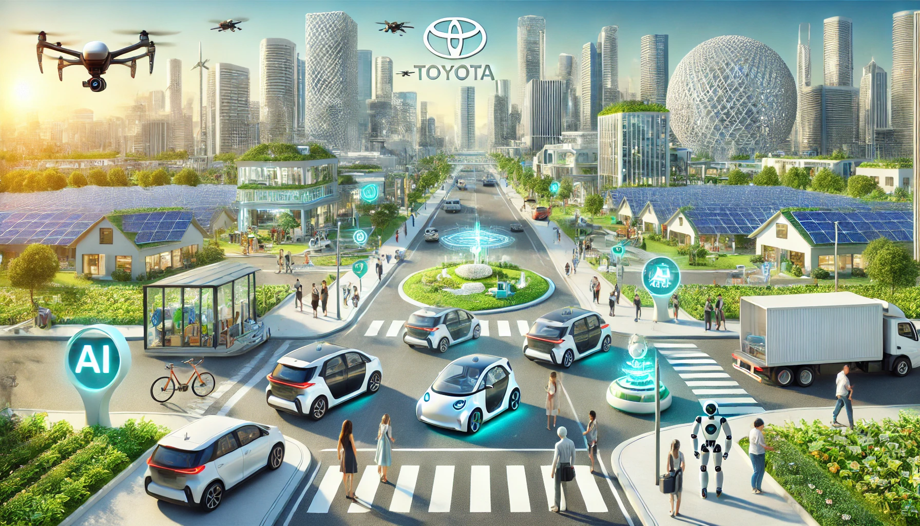 【徹底解説】トヨタ「Woven City」が切り拓く未来都市―AI×自動運転で実現するスマートシティの全貌 - Aquatic bird blog